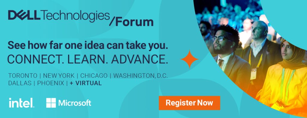 Save your spot at Dell Technologies Forum | Knowledge Hub Media