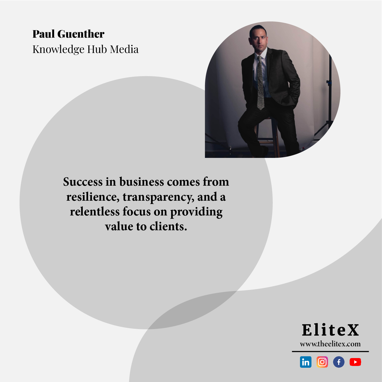 Knowledge Hub Media CEO Recognized as One of EliteX’s 20 Under 40 ...